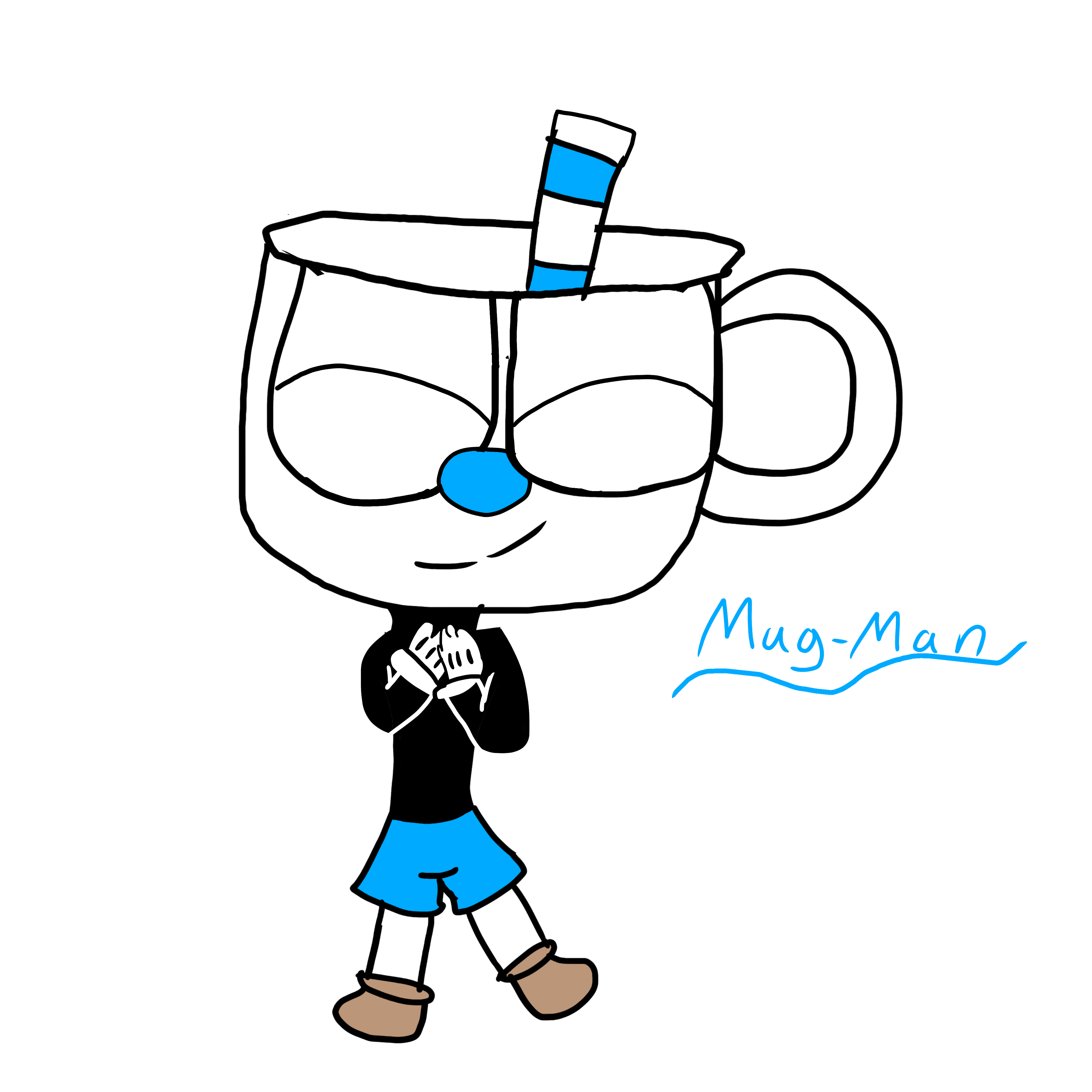 MUGMAN (speed paint) - ibisPaint