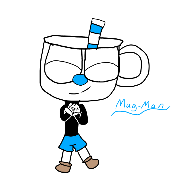 MUGMAN (speed paint) - ibisPaint