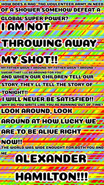 Hamilton Lyrics - ibisPaint