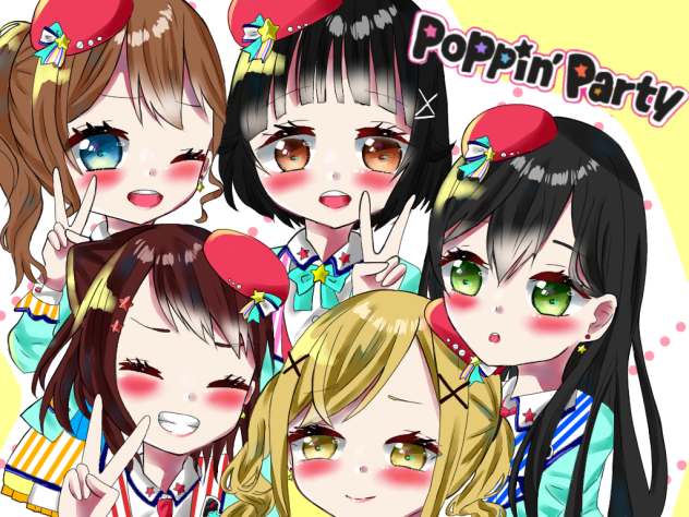 Poppin’Party - ibisPaint