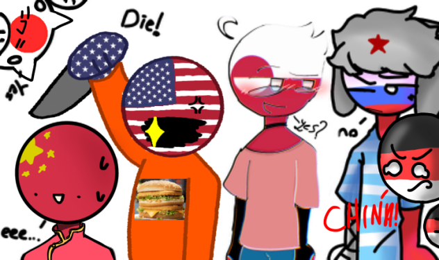 Country humans collab! - ibisPaint