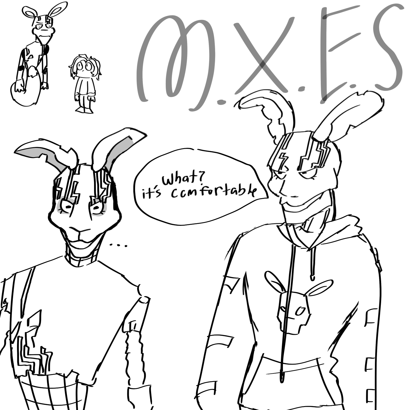 M.X.E.S (MXES fnaf) - ibisPaint