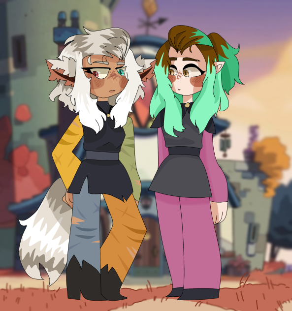 Older Hex & Amity (Hexmaty ️‍🔥) - ibisPaint