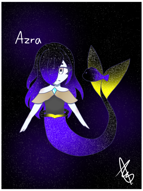 Zoey’s mermaid challenge - ibisPaint