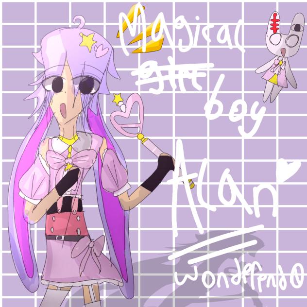 Alan wonderend 0 but Magical boy🎀 - ibisPaint