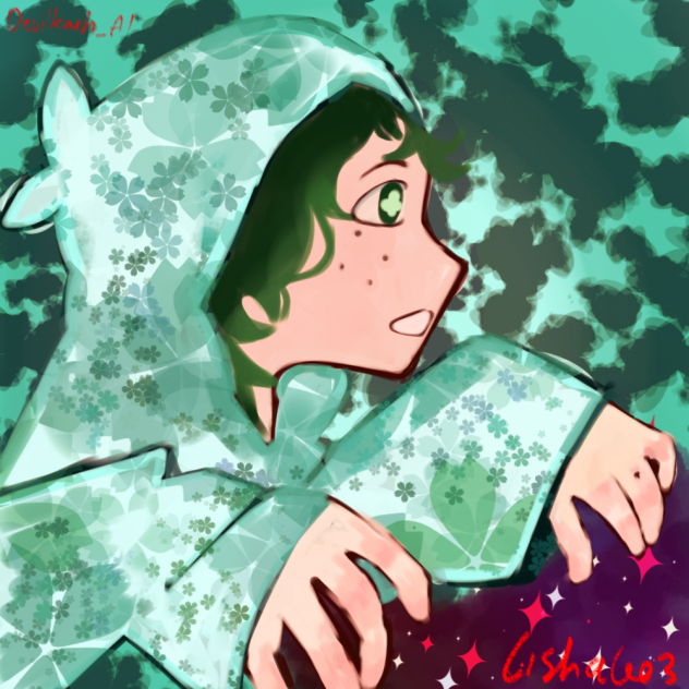 Sharky Wizard Midoriya. - ibisPaint