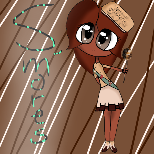 Girl Scout S’mores - ibisPaint