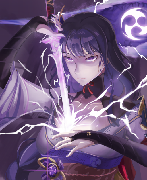 Raiden shogun - ibisPaint