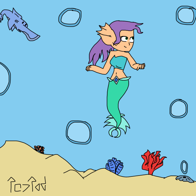 MerMay Day 1 - ibisPaint
