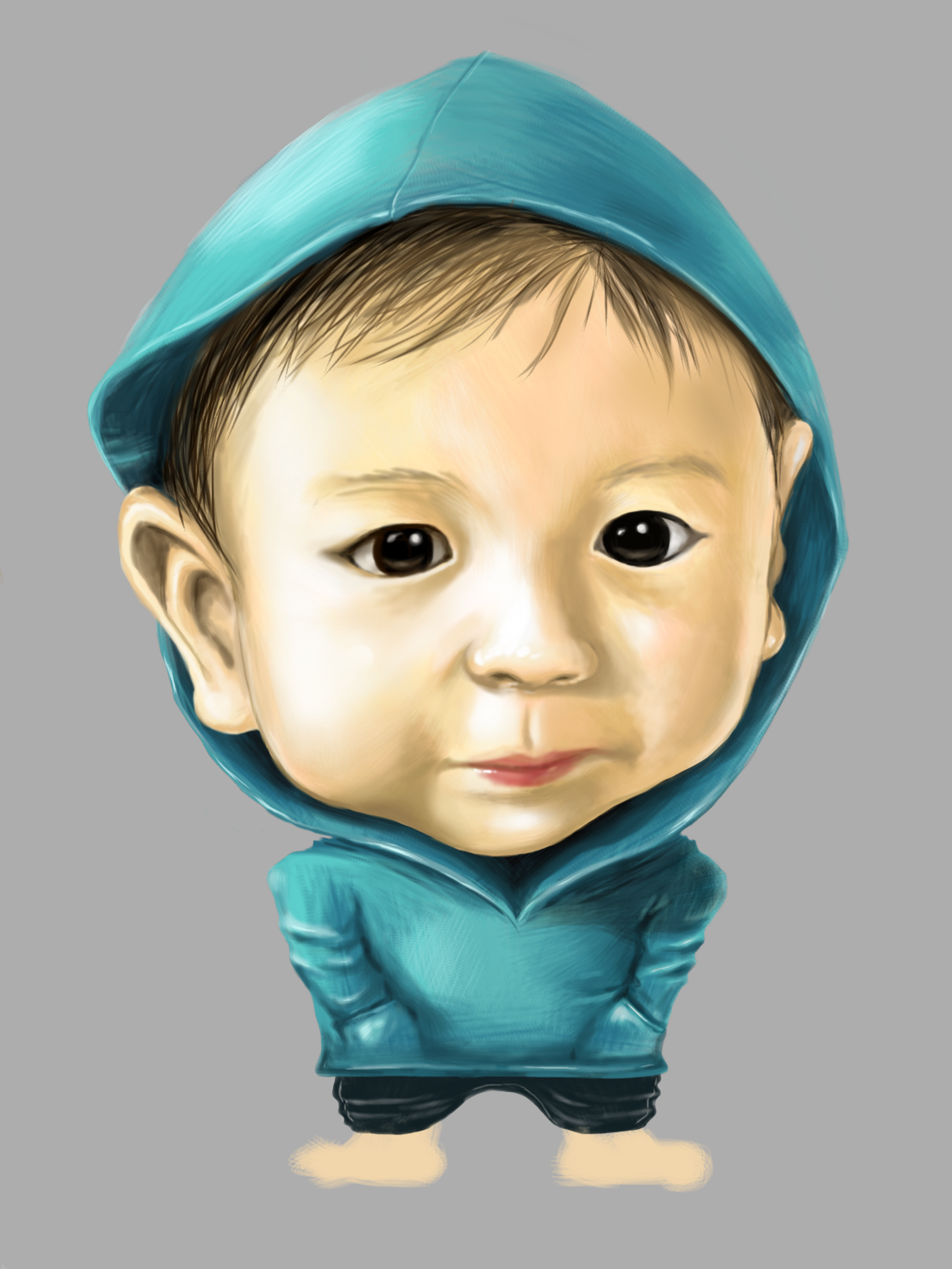 My son Dominic LO - ibisPaint