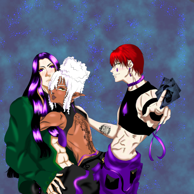 Three Deadly Aces - ibisPaint