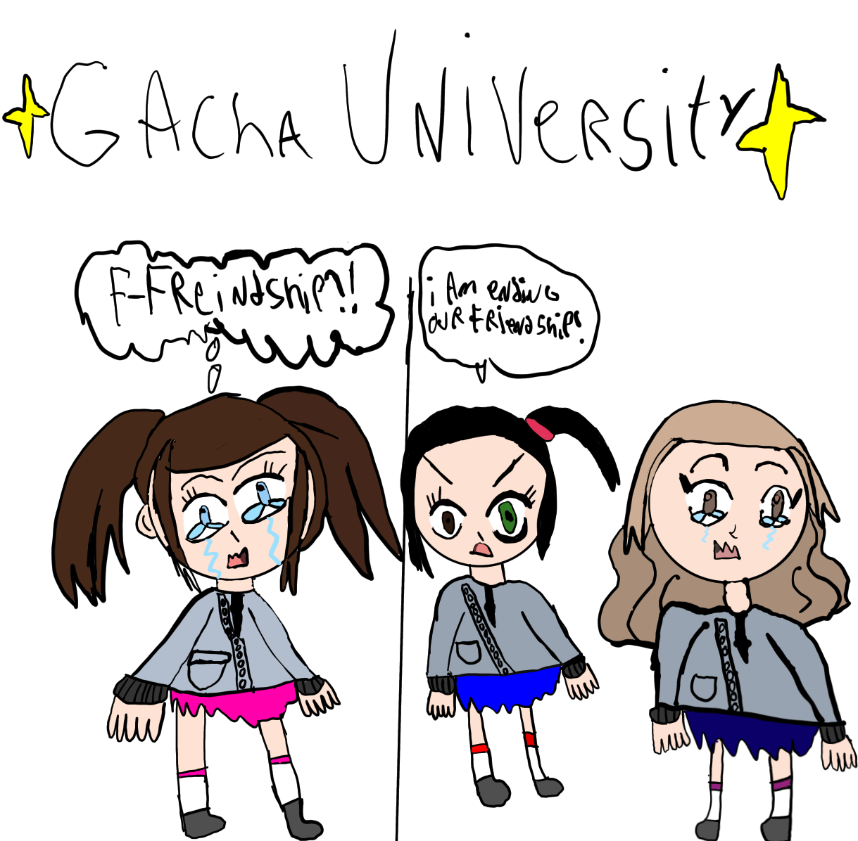 Gacha university fanart - ibisPaint