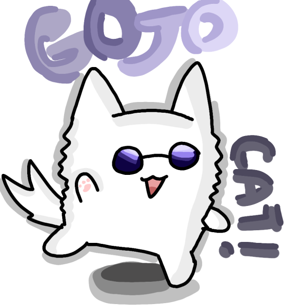 GOJO CAT !! - ibisPaint
