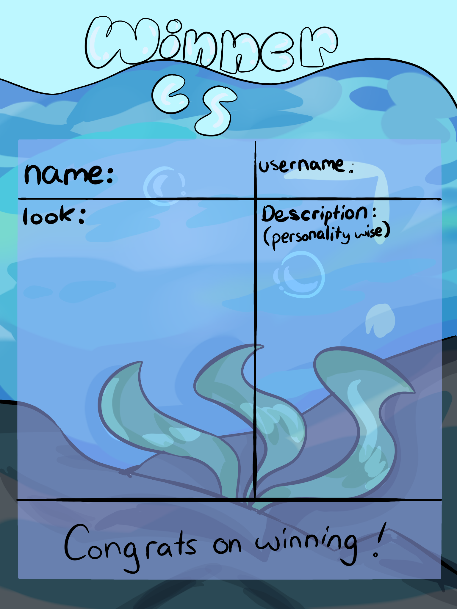 winner sheet - ibisPaint