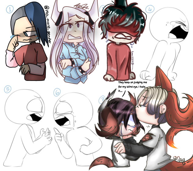 sad collab - ibisPaint