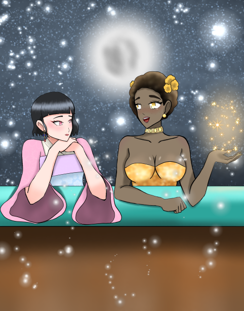 Mai and Jasmine - ibisPaint