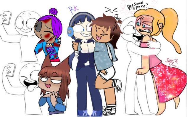 friends collab - ibisPaint