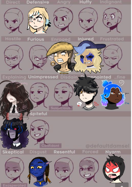 Expressions collaboration - ibisPaint