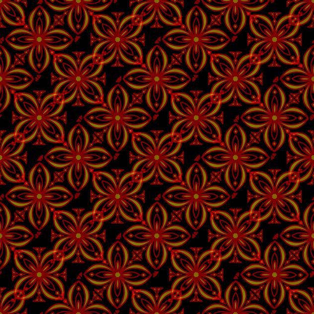 black cloth pattern Indian traditional - ibisPaint