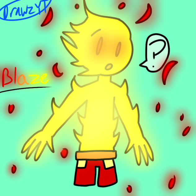 Blaze.. My Discord OC - ibisPaint