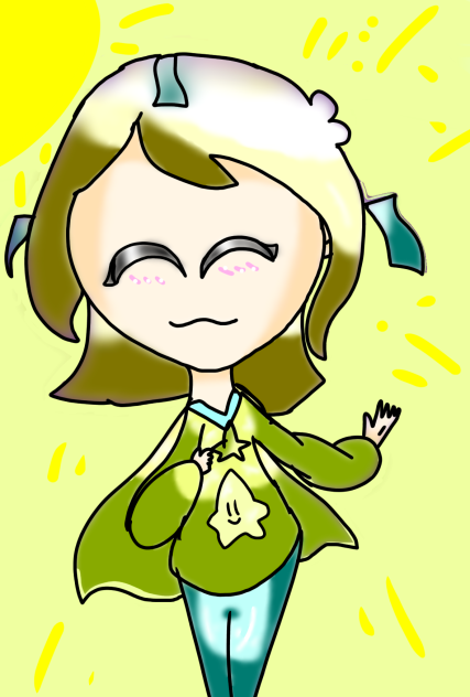 lil girl in sun - ibisPaint