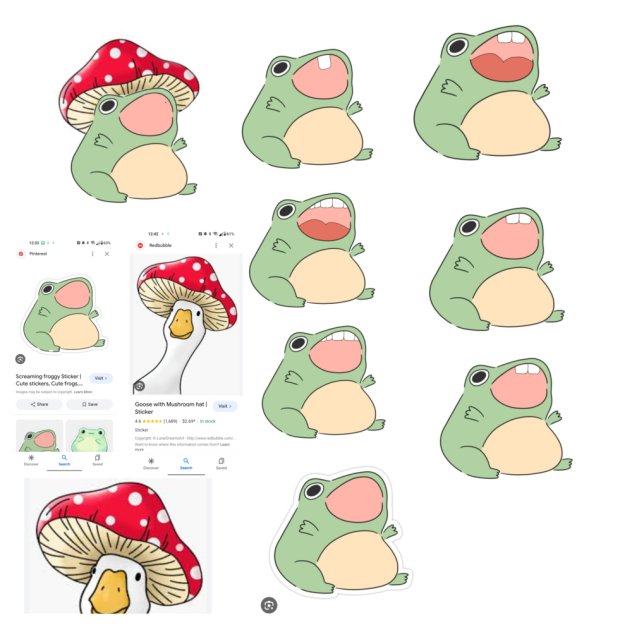 random frog stuff u can use - ibisPaint