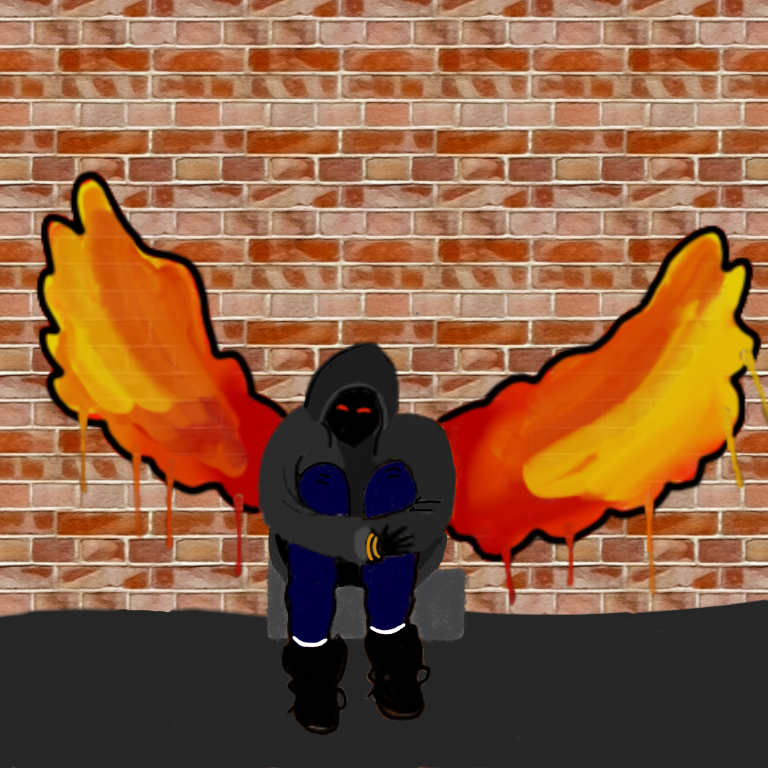 Haunted angel - ibisPaint