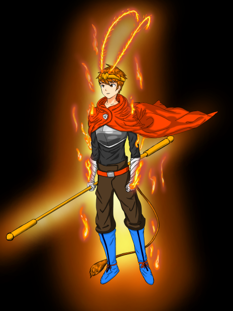 flaming king - ibisPaint