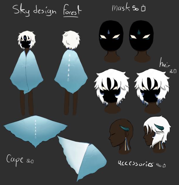 forest design sky - ibisPaint