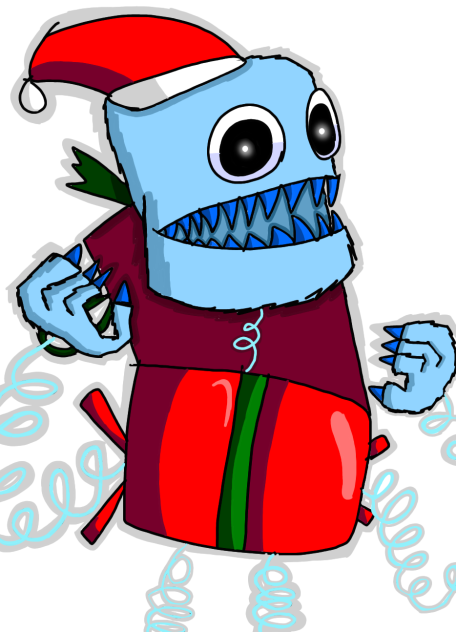boxy boo navideño miren la desc - ibisPaint
