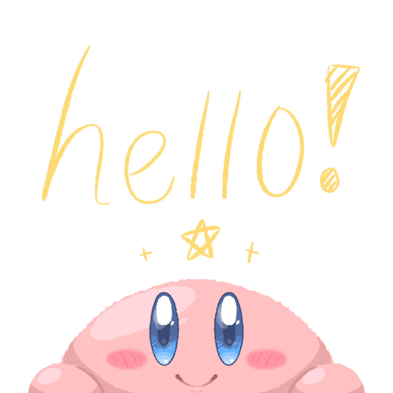 kirby hello! - ibisPaint