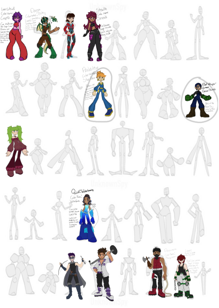 My hero oc chart - ibisPaint