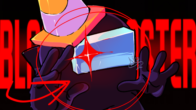 Black Imposter doing the MR BEASTT - ibisPaint