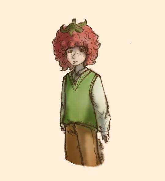 Strawberry boy - ibisPaint