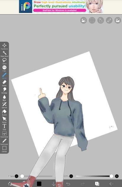 breaking the 4th wall - ibisPaint