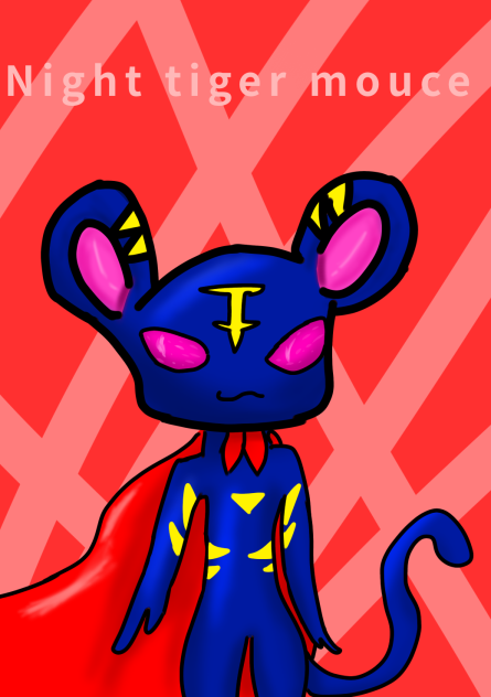 Tiger mouse Tiuse - ibisPaint