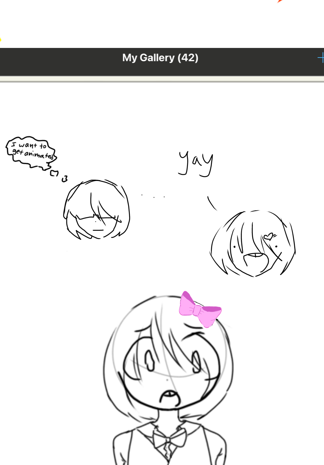 Luna is getting animated again - ibisPaint