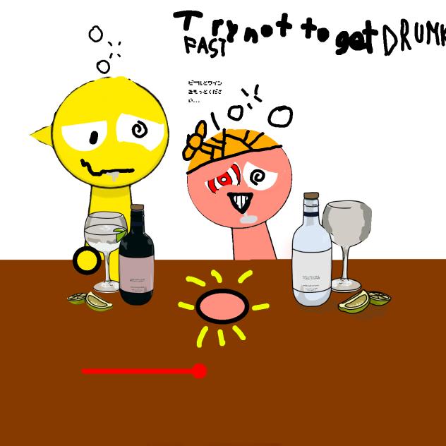 They got so drunk- - ibisPaint