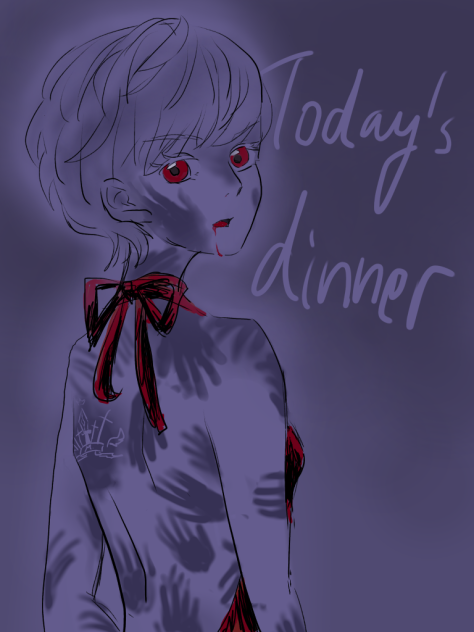 Today's dinner - ibisPaint