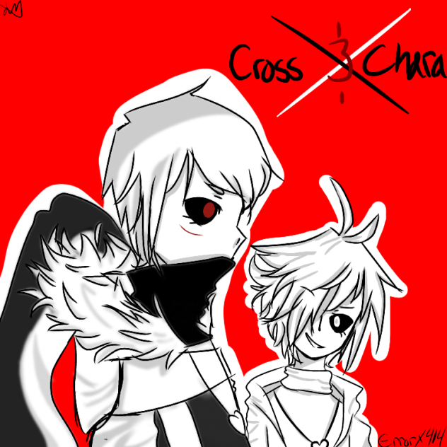 Cross and Chara - ibisPaint