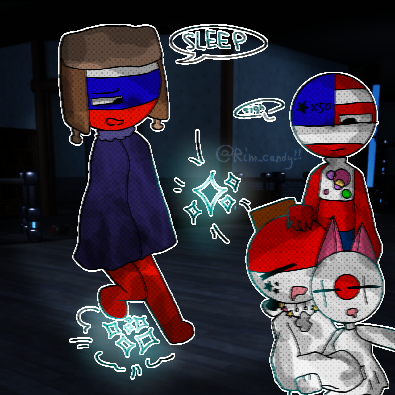 Sleep well🇮🇩🇯🇵 - ibisPaint