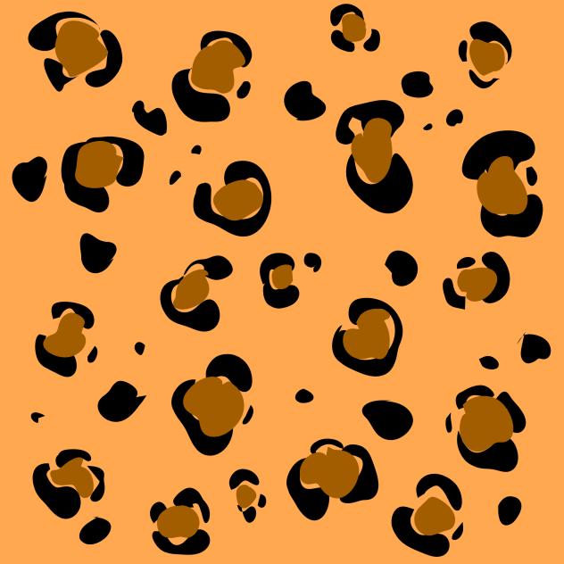 Brown Leopard Print - ibisPaint