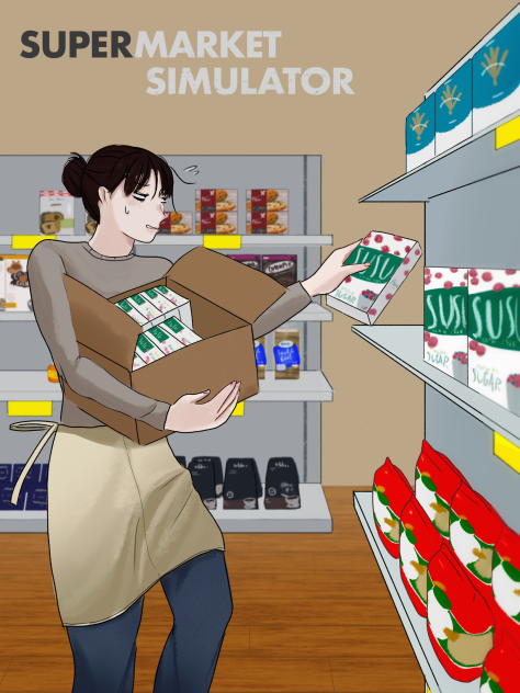 SPERMARKET SIMULATOR - ibisPaint