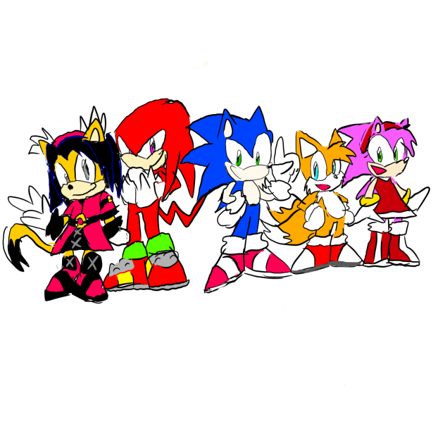 Team Sonic - ibisPaint
