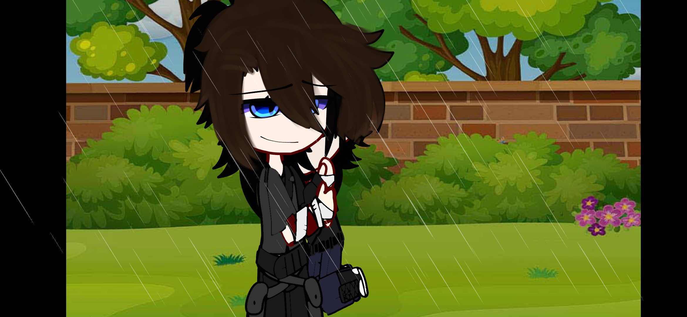 michael and evan bonding - ibisPaint