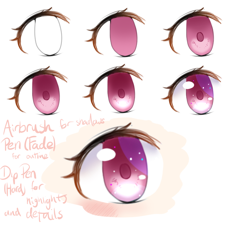 Eye tutorial - ibisPaint