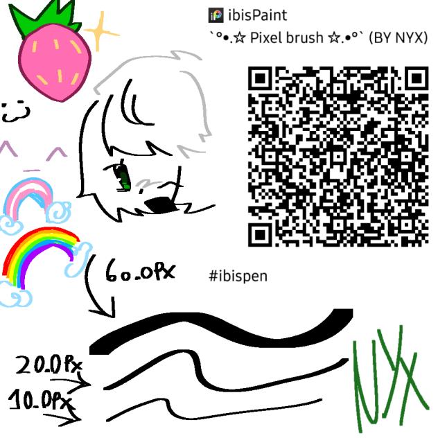 pixel brush OH MY G - ibisPaint