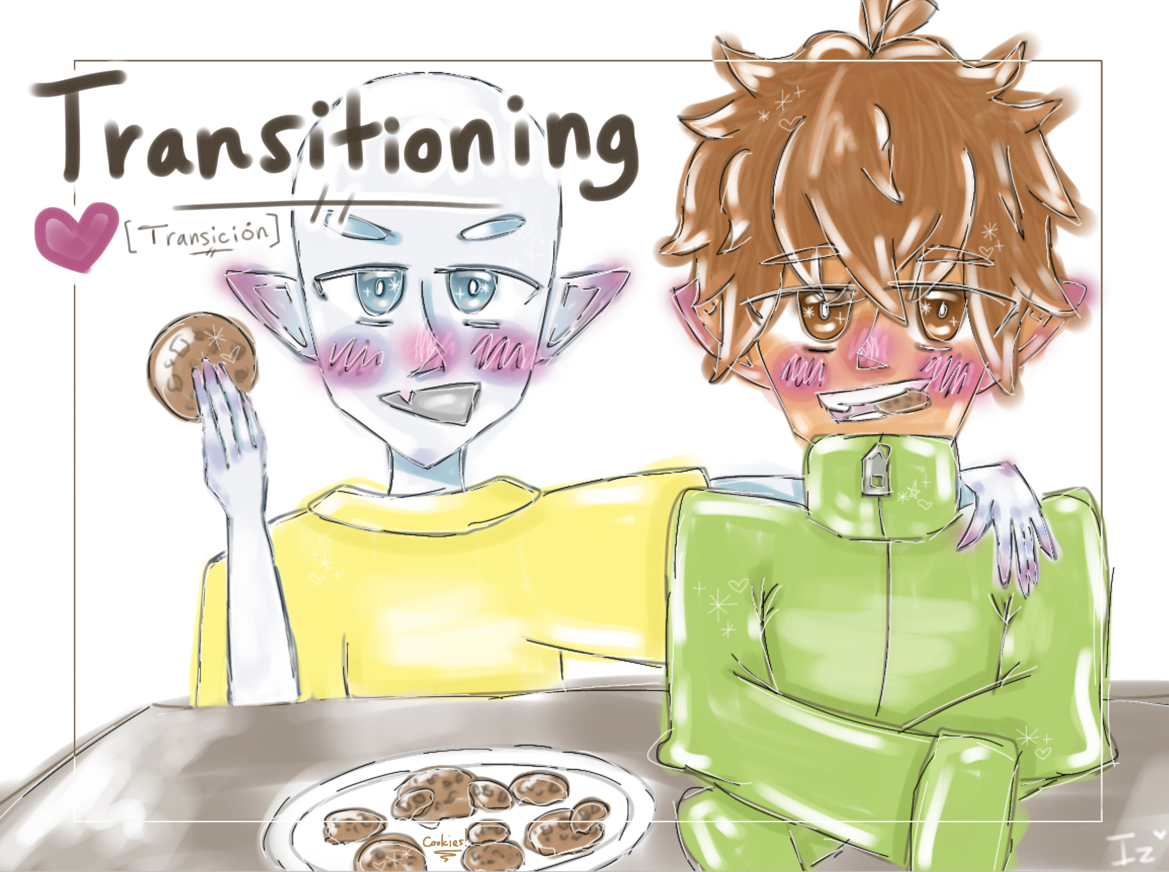 #TransitioningChallenge , FA comic entry - ibisPaint