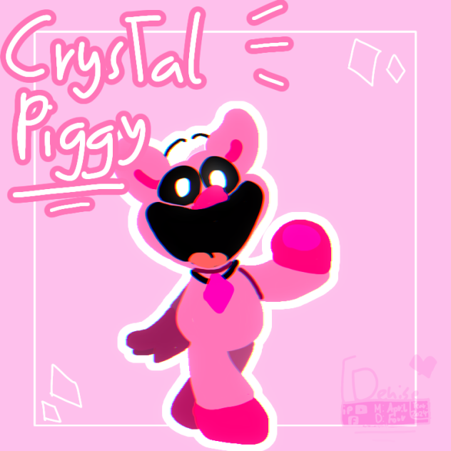 Crystal piggy [smiling critters oc] - ibisPaint