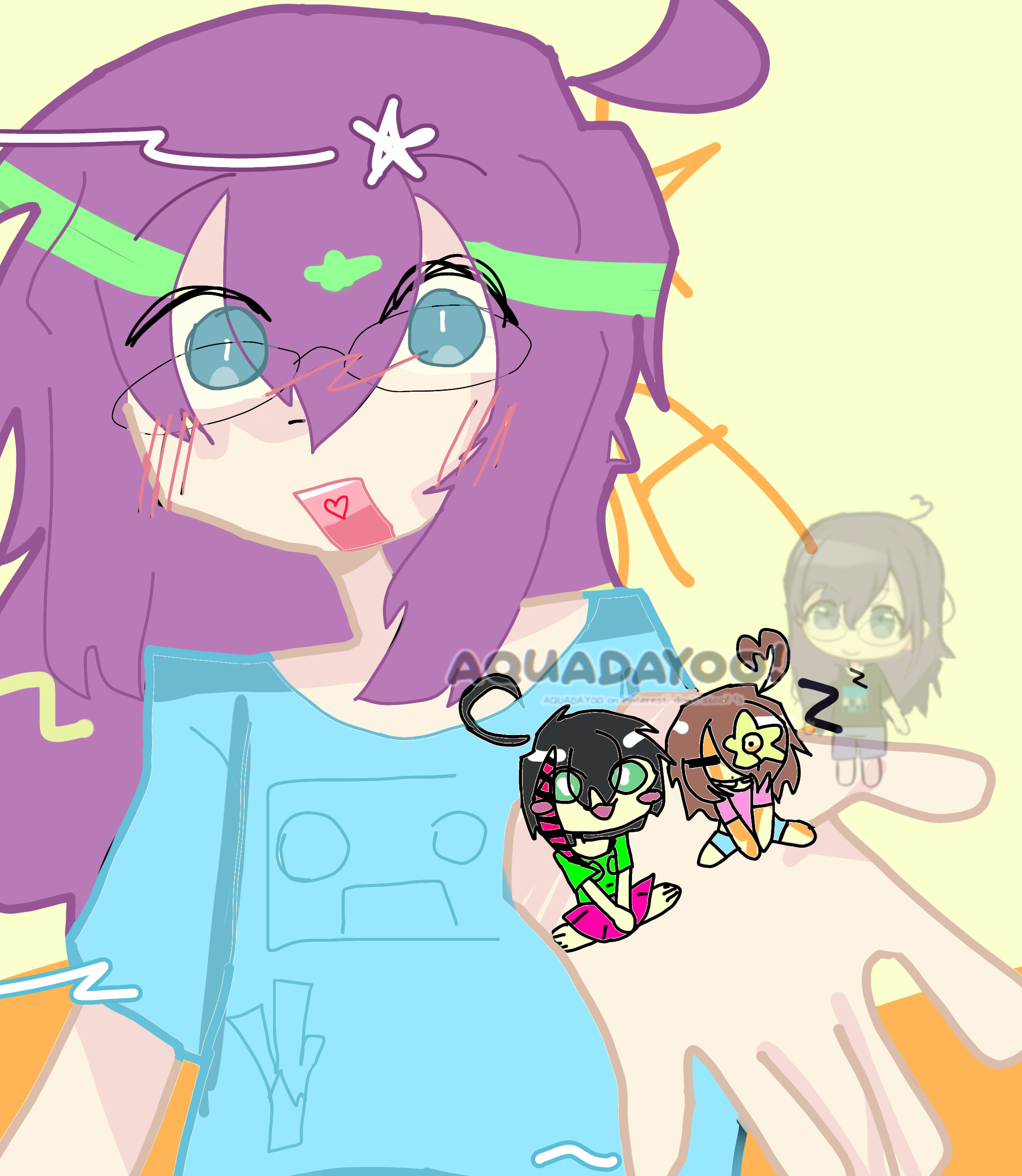me + my ocs!! - ibisPaint